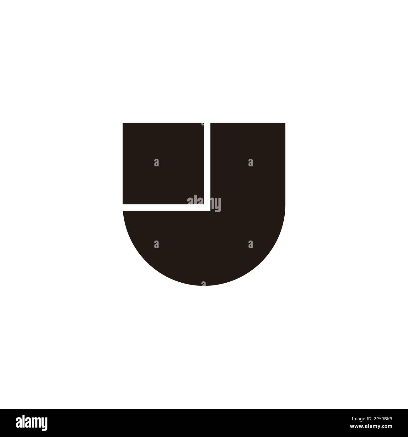 Letter j badge logo hi-res stock photography and images - Alamy