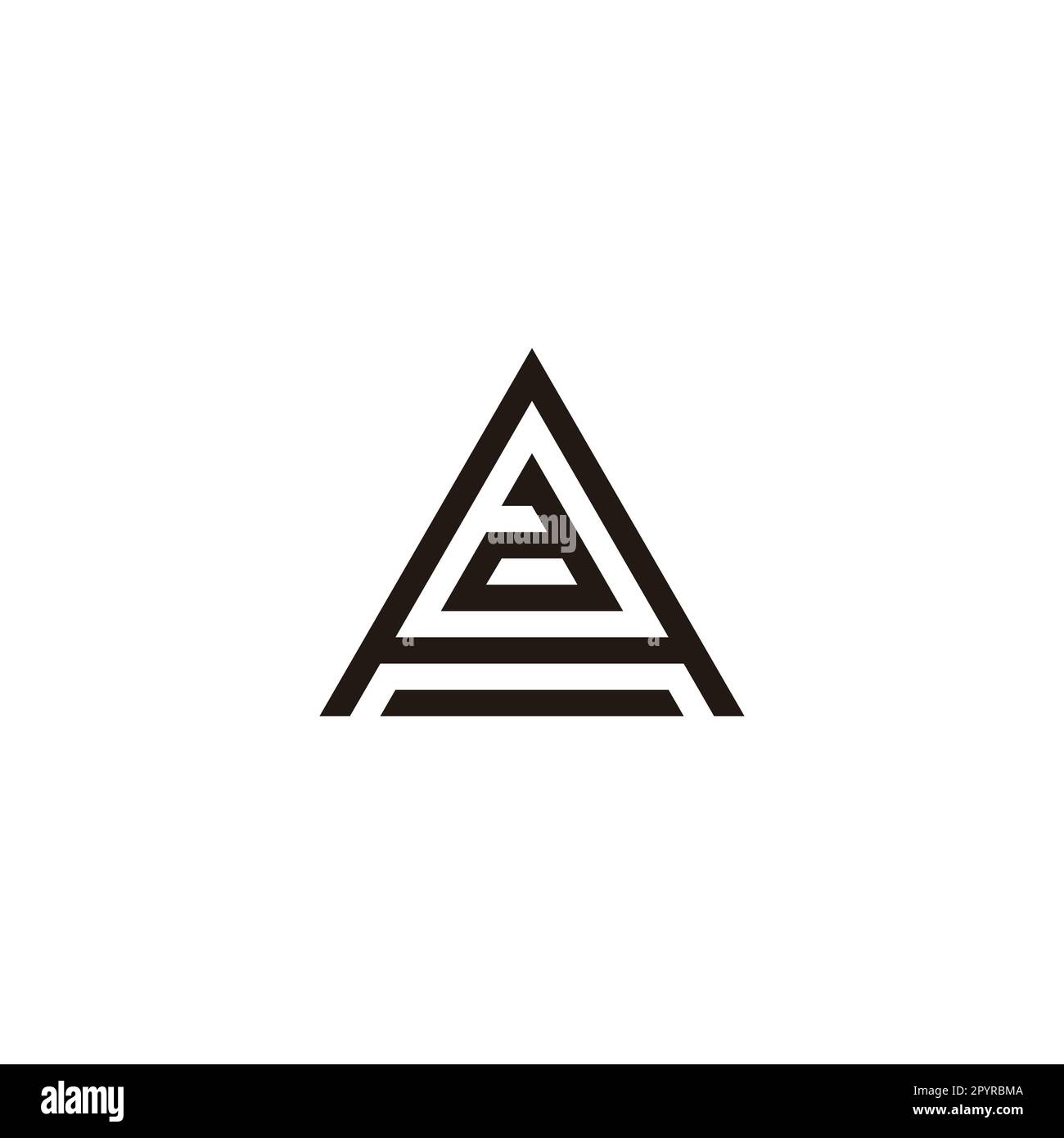 Symbol triangle hi-res stock photography and images - Alamy