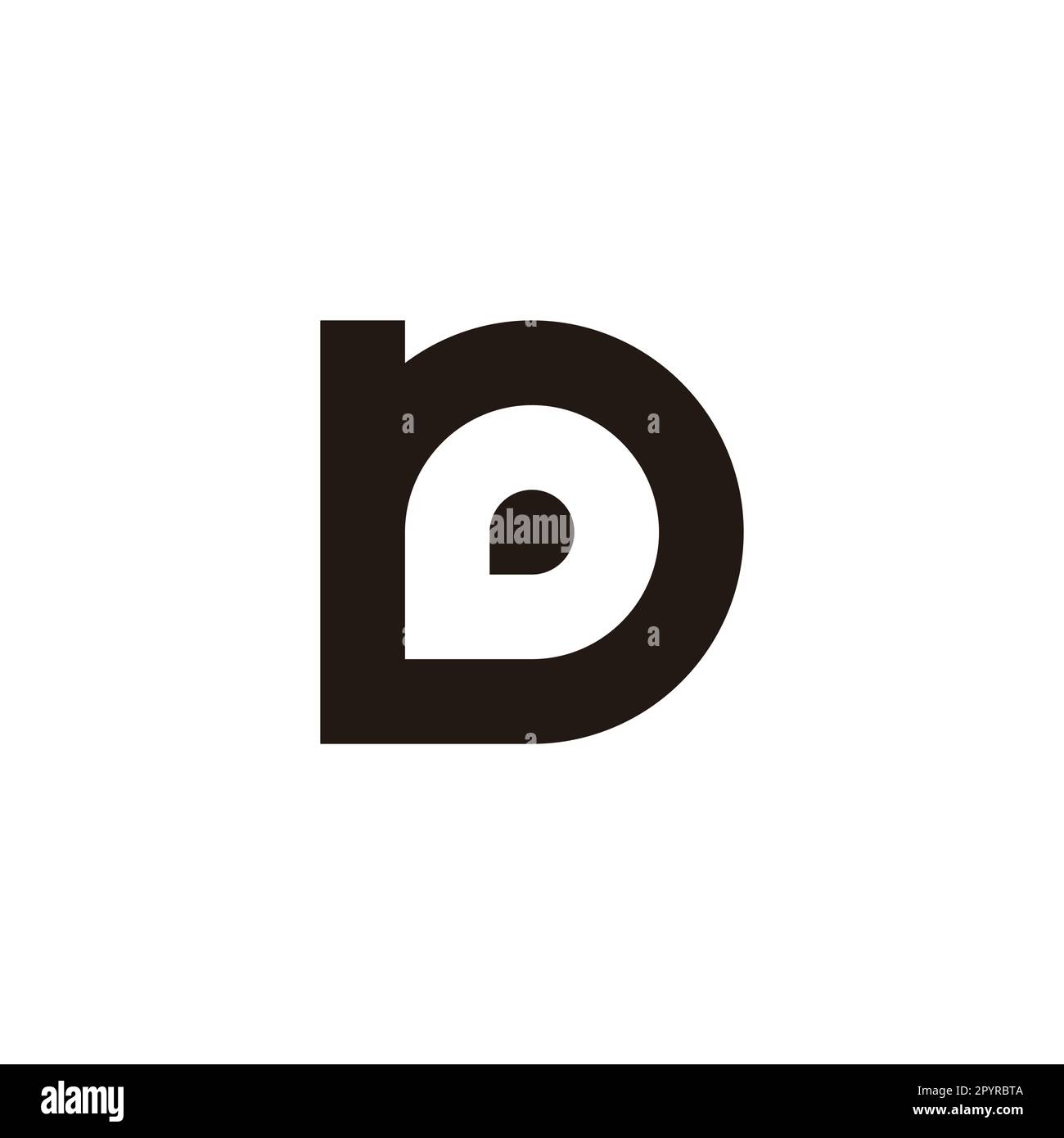 Letter b balloon geometric symbol simple logo vector Stock Vector Image & Art - Alamy