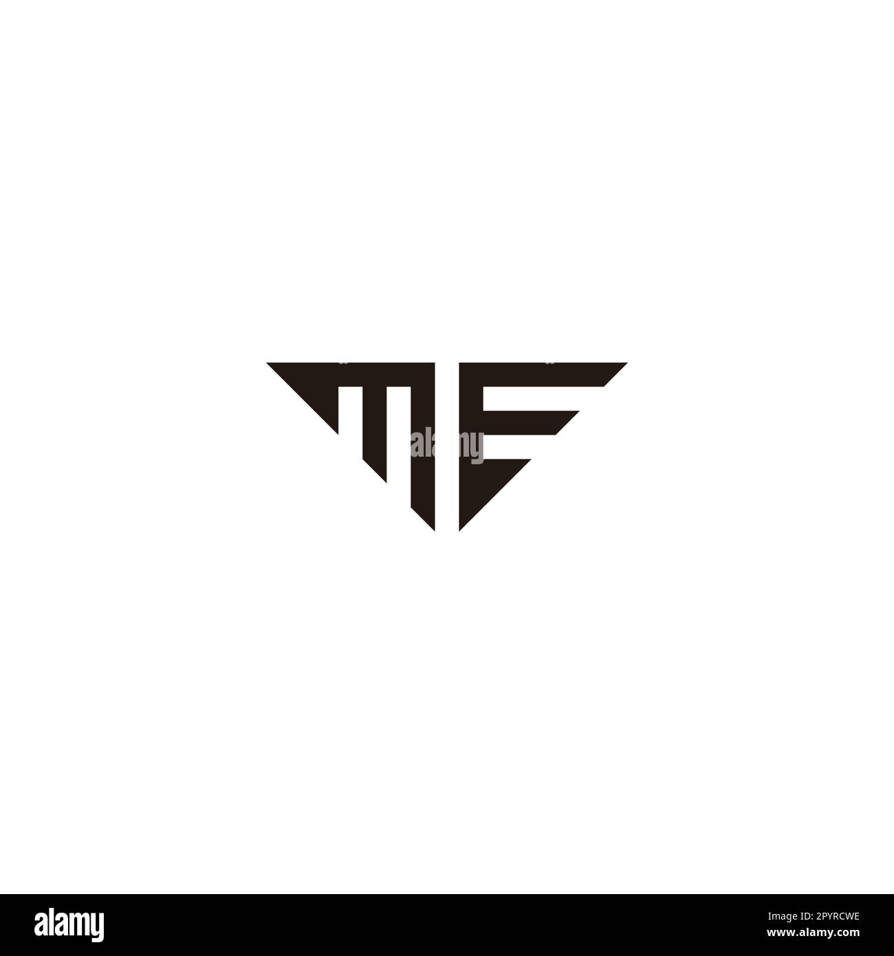 M e letter logo Cut Out Stock Images & Pictures - Alamy