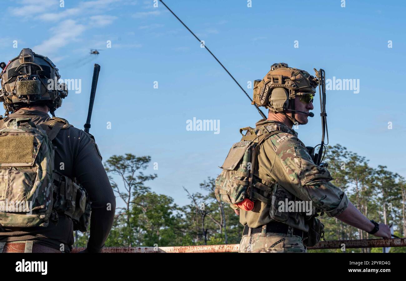 U.S. Air Force Special Tactics operators, assigned to the 24th Special ...