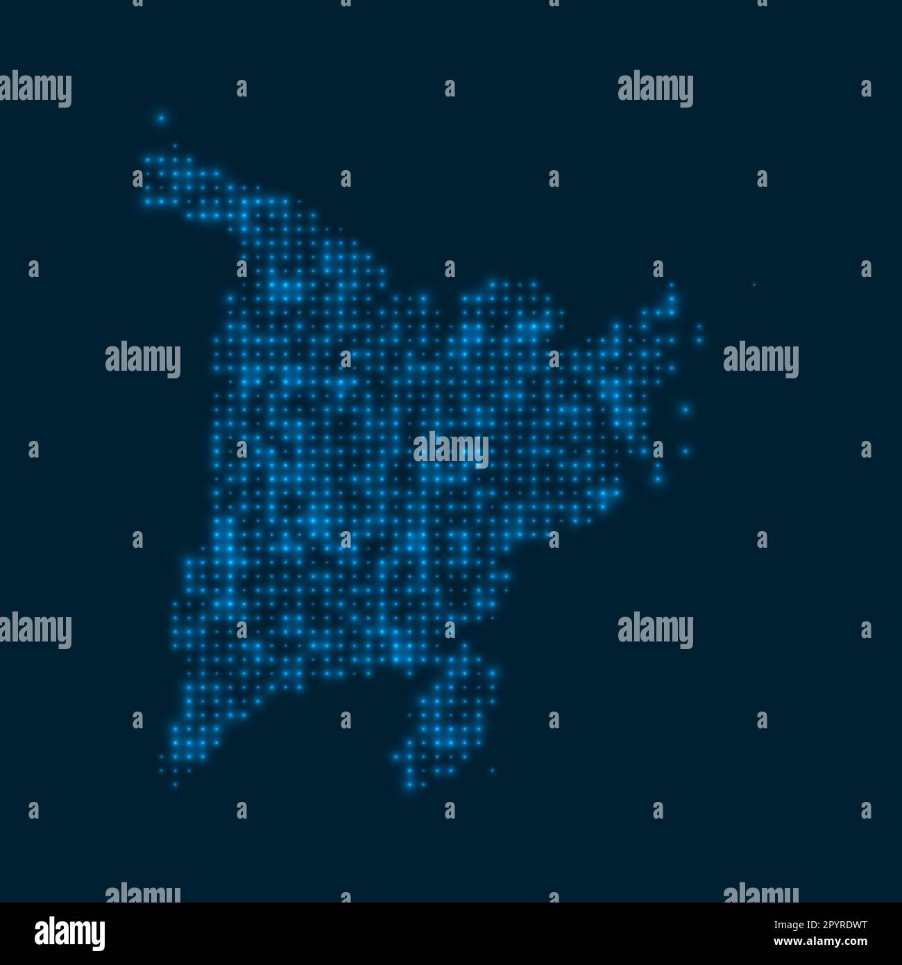 Philippines dotted map digital hi-res stock photography and images - Alamy