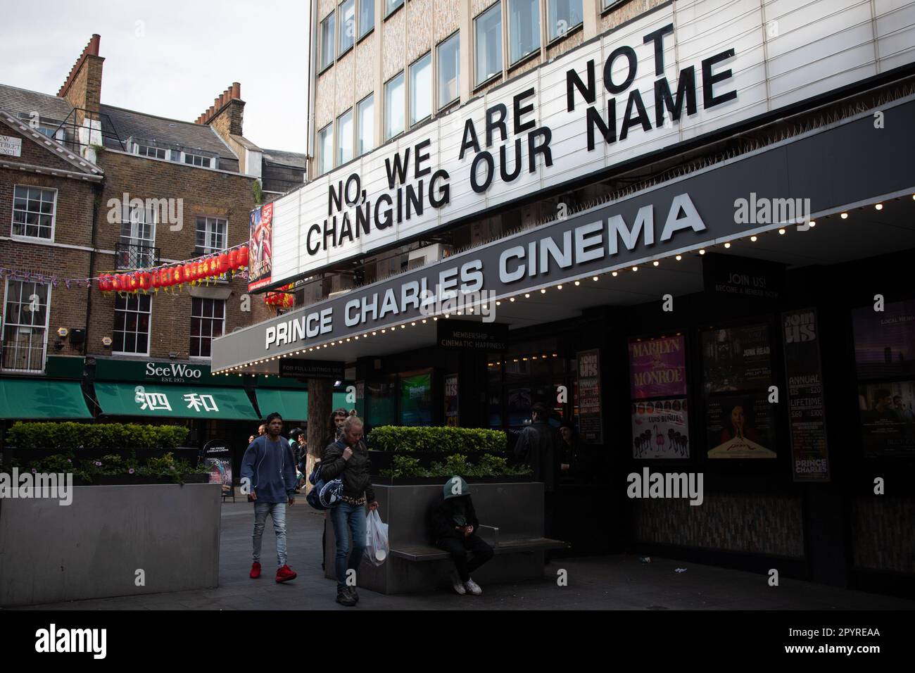 London, UK. 4th May 2023. The Prince Charles Cinema in Soho won't ...
