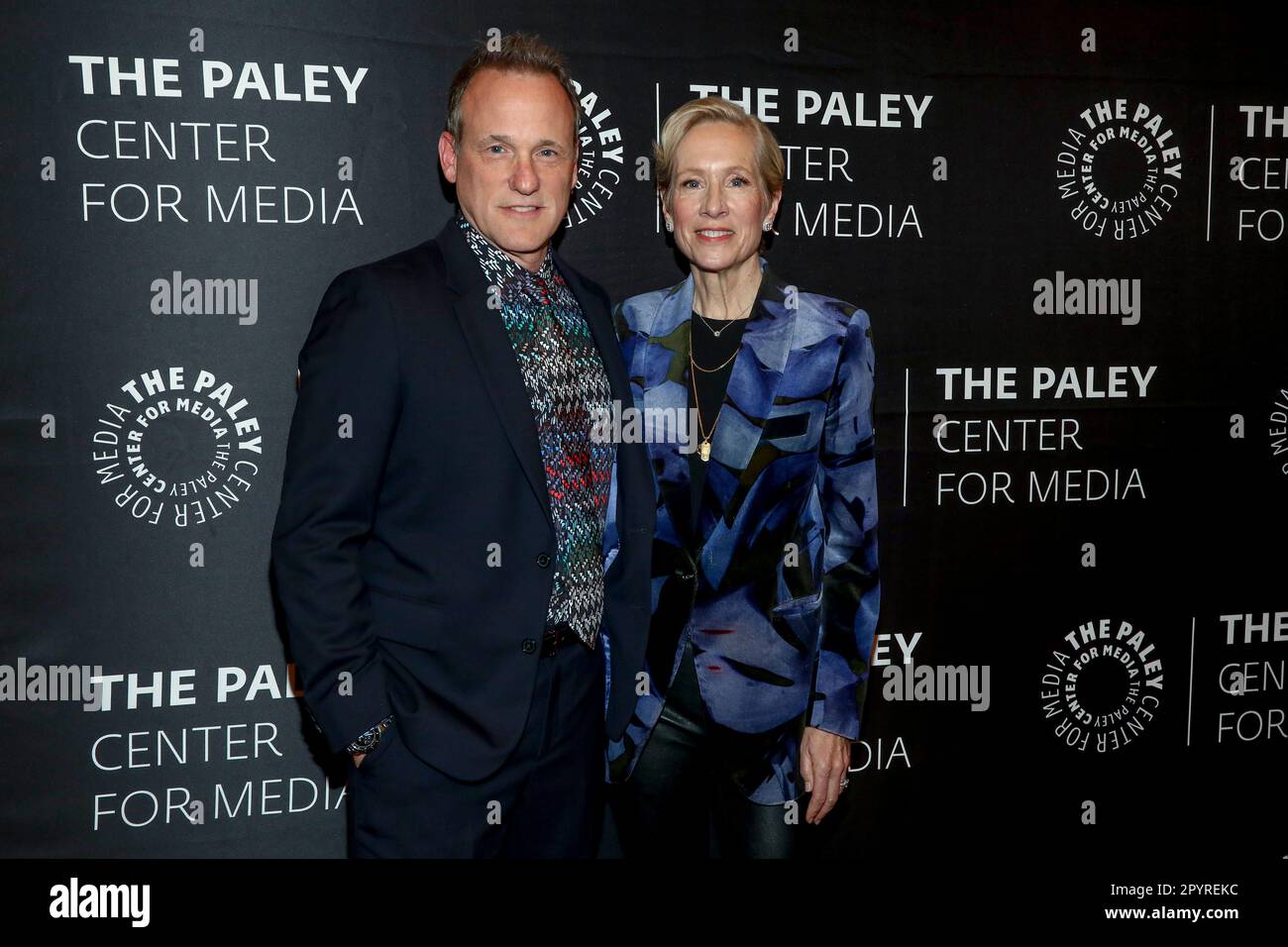 Executive Producers Tom Verica, left, and Betsy Beers attend the ...