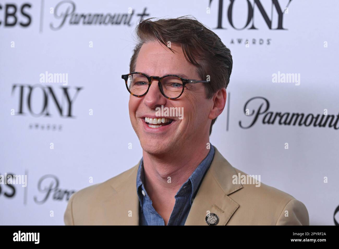 Photo by: NDZ/STAR MAX/IPx 2023 5/4/23 Sean Hayes attends the 76th Annual Tony Award Meet The ...