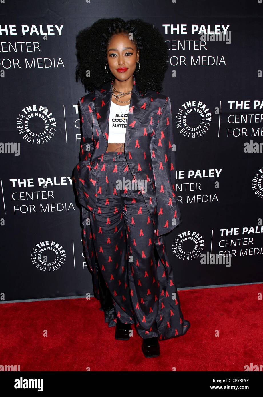 New York City, USA. 04th May, 2023. Arsema Thomas attending PaleyLive ...