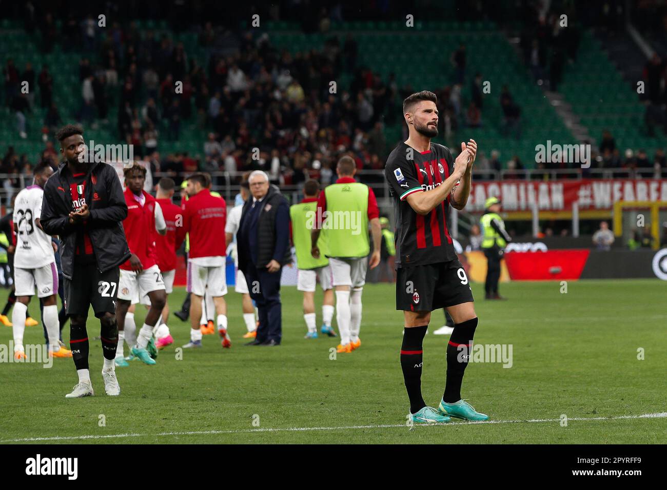 Milan, Italy. 3rd May, 2023. Italy, Milan, may 3 2023: Olivier Giroud ...