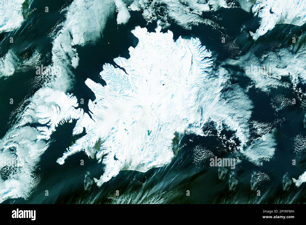 North antarctica satellite image hi-res stock photography and images ...