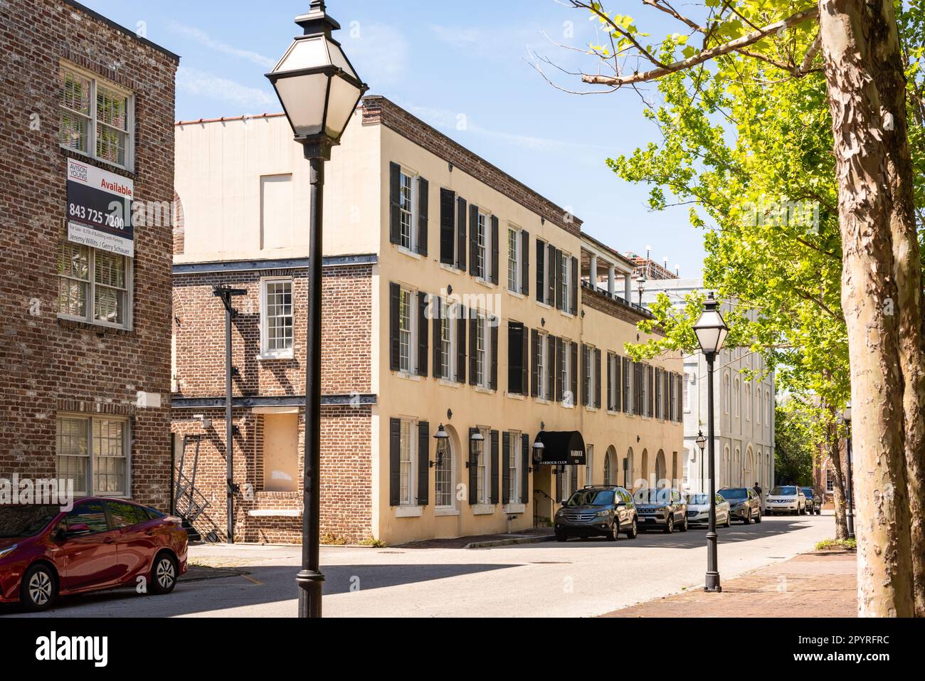 Spring day on a Water Taxi on Charleston Harbor, Charleston, South ...
