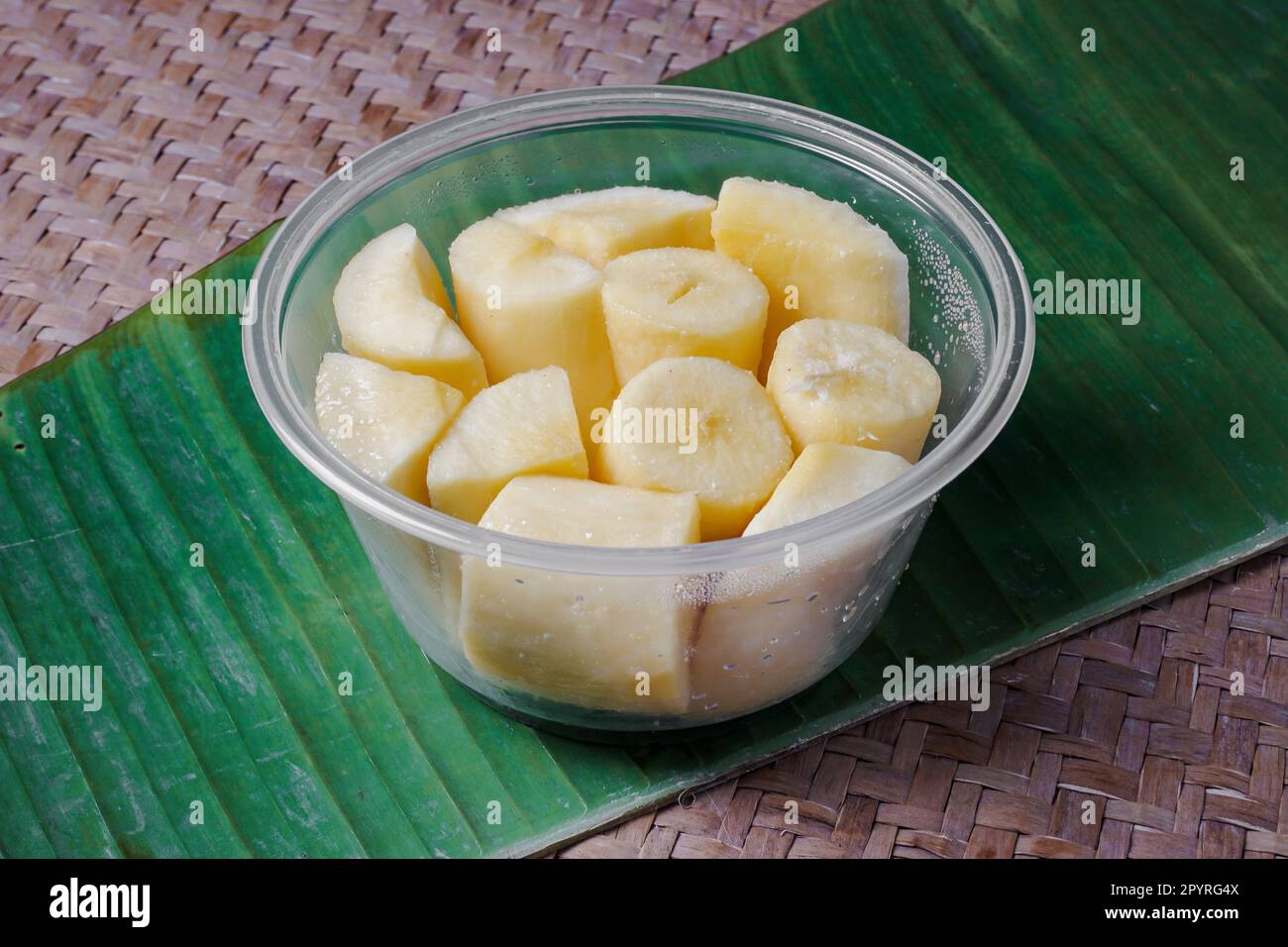 Sweet dessert Tapai or Peuyeum are traditional Asia food from Indonesia ...