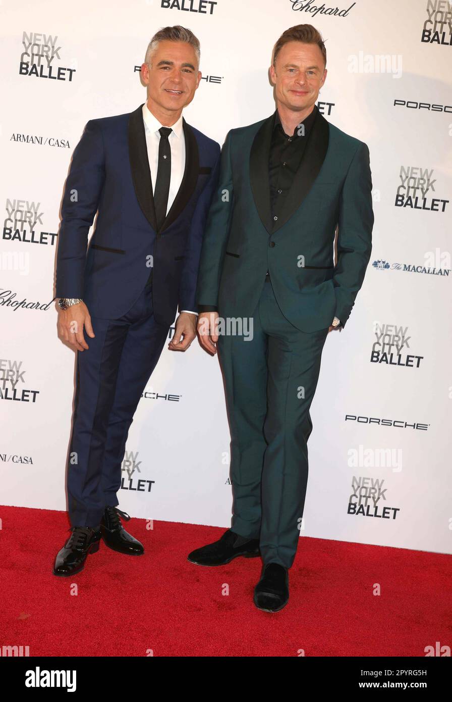 May 4, 2023, New York City, New York, USA: ROSS RAYBURN and English ...