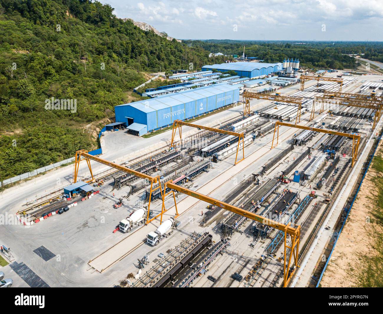 Kota Bharu. 26th Apr, 2023. This aerial photo taken on April 26, 2023 ...