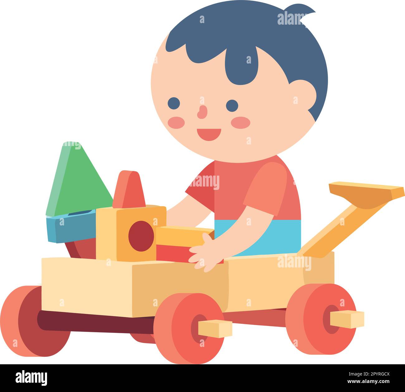 Family playing games outdoors Stock Vector Images - Alamy