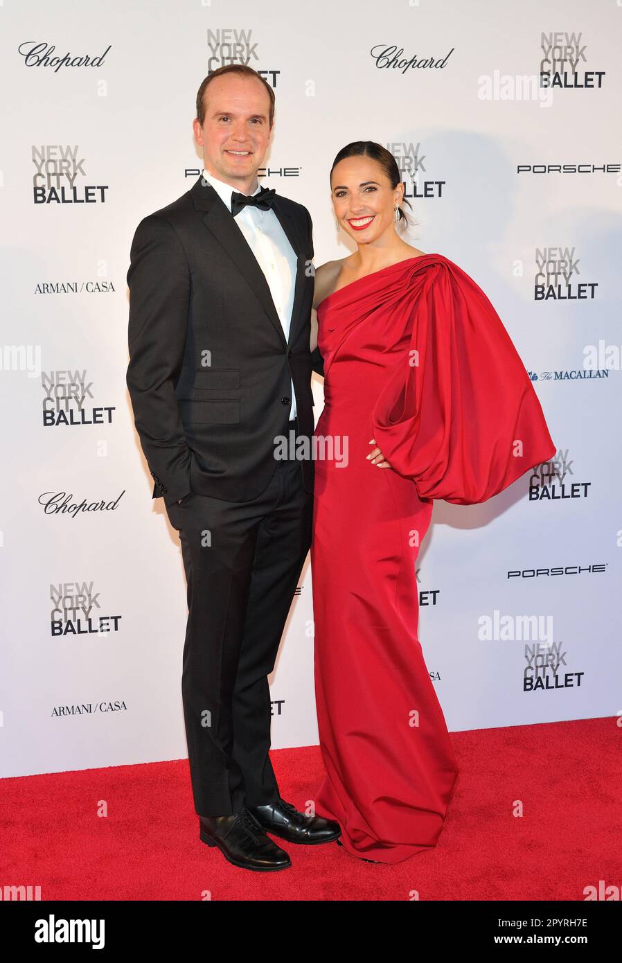 New York, USA. 04th May, 2023. L-R: Jonathan Stafford and Brittany ...