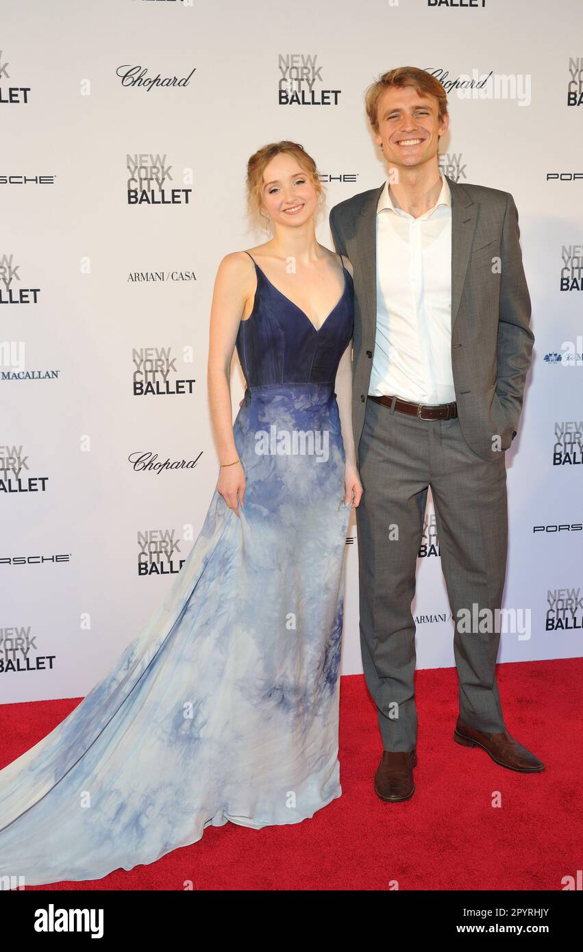 New York, USA. 04th May, 2023. L-R: Emma von Enck and guest attend the NYC Ballet 2023 Spring ...
