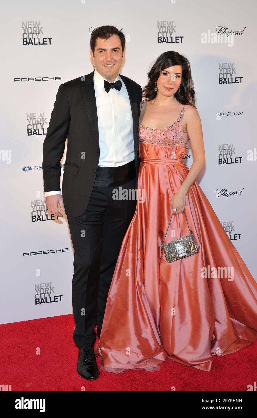 New York, USA. 04th May, 2023. L-R: Chris Fuller and Alessia Fendi ...