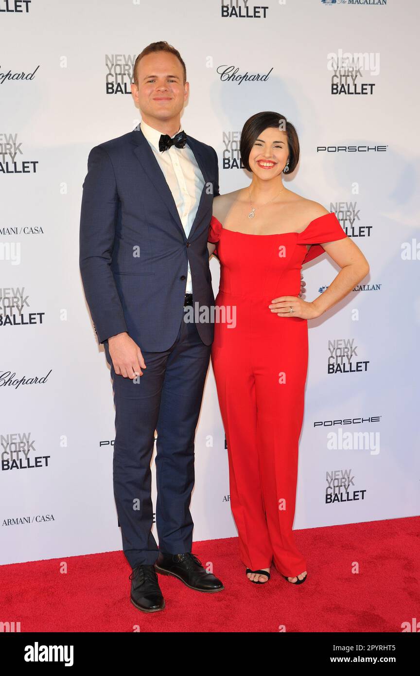 New York, USA. 04th May, 2023. L-R: Jack Frerer and Alysa Pires attend ...