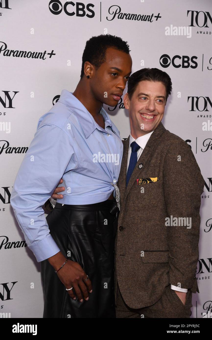 New York, USA. 04th May, 2023. J. Harrison Ghee and Christian Borle ...