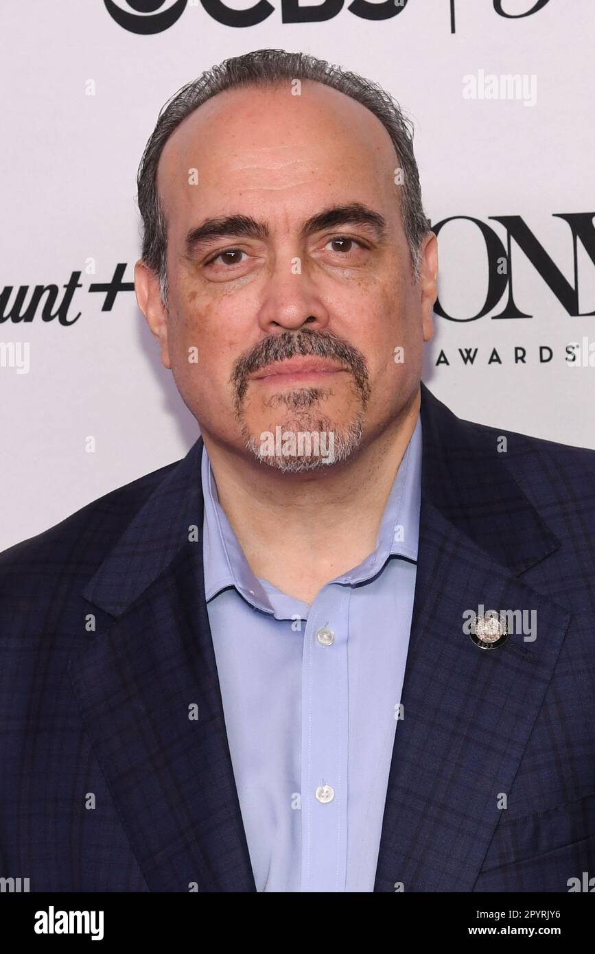 New York, USA. 04th May, 2023. David Zayas walking the red carpet at ...