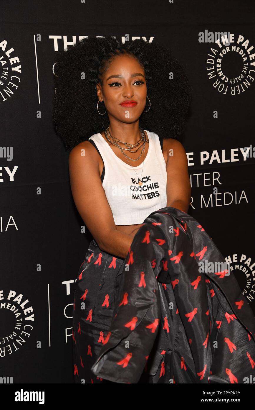 New York, USA. 04th May, 2023. Arsema Thomas walking the red carpet at ...