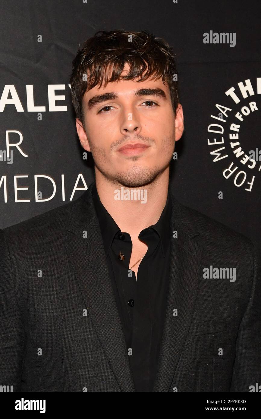 New York, USA. 04th May, 2023. Corey Mylchreest walking the red carpet ...