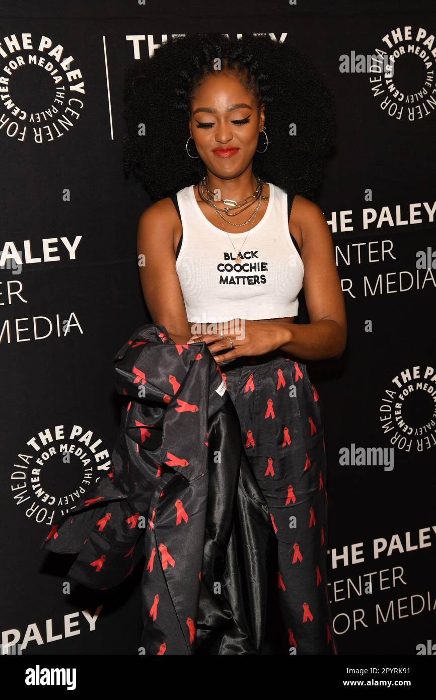 New York, USA. 04th May, 2023. Arsema Thomas walking the red carpet at ...