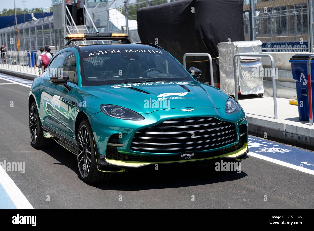 Miami, Florida, USA. 4th May, 2023. The Aston Martin FIA Medical Car ...