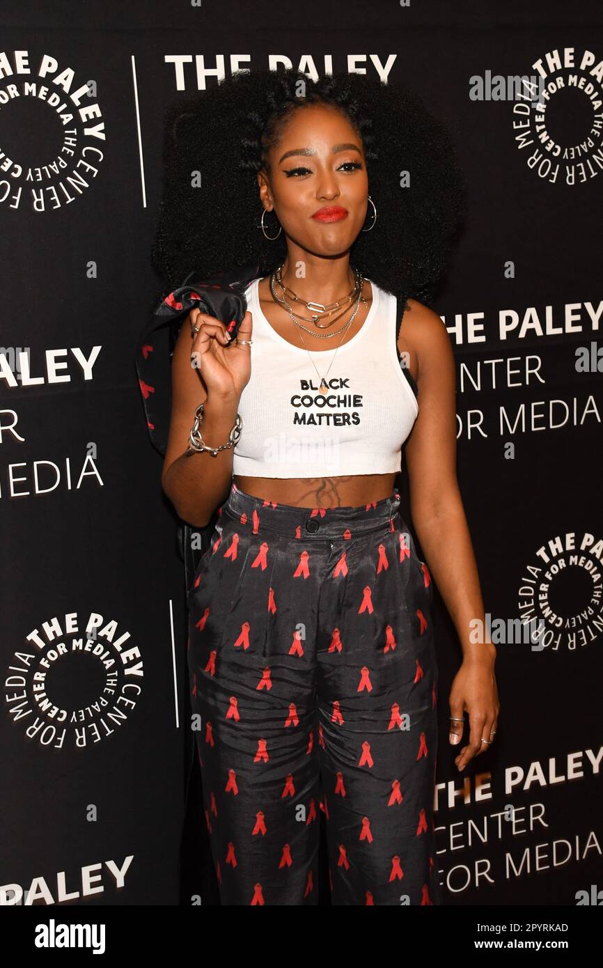 New York, USA. 04th May, 2023. Arsema Thomas walking the red carpet at ...