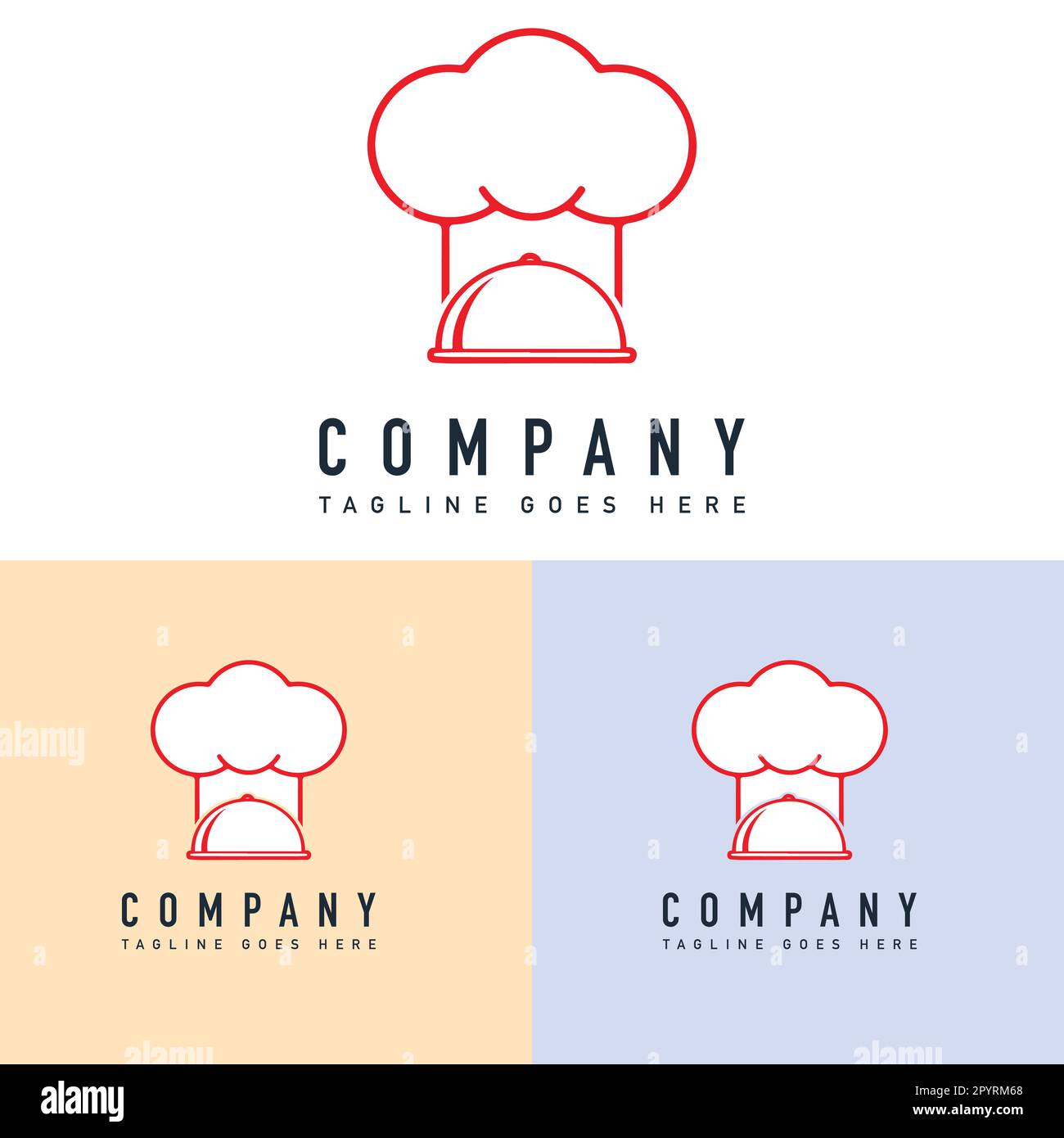 Chef Logo Template. Restaurant Logo. Cooking Logo. Vector Illustration ...