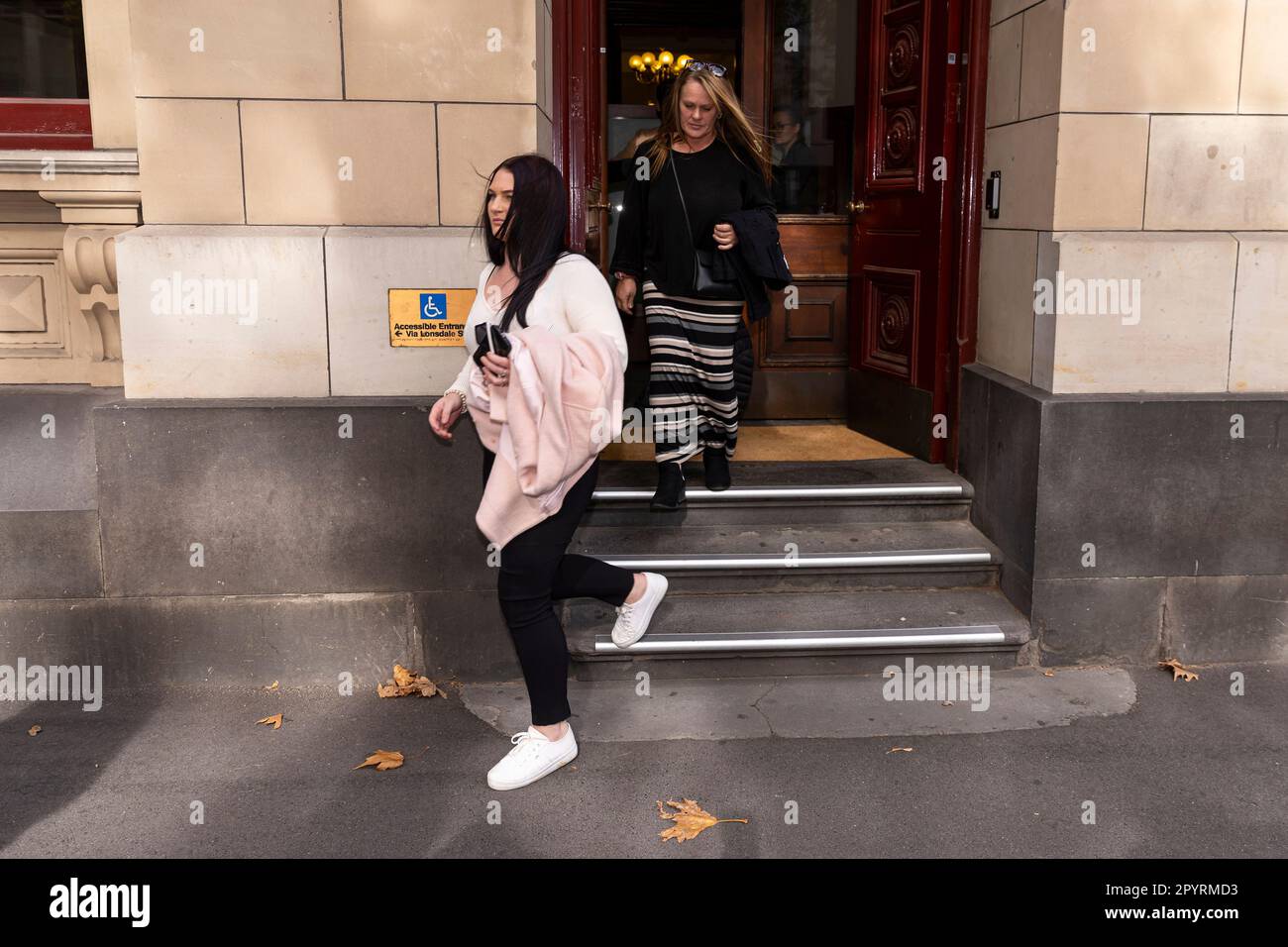 Family members of Biannca Edmunds are seen outside the Supreme Court of ...