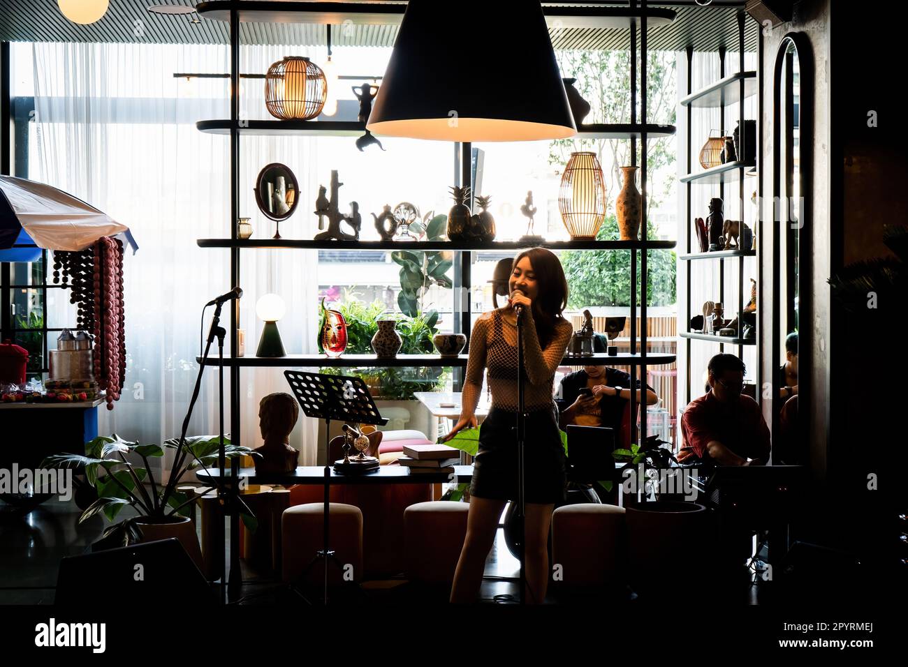 Bangkok, Thailand. 05th May, 2023. Pam Anshisa performs during the Ed ...