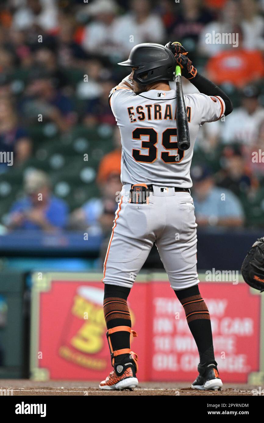 San Francisco Giants shortstop THAIRO ESTRADA during the MLB game ...