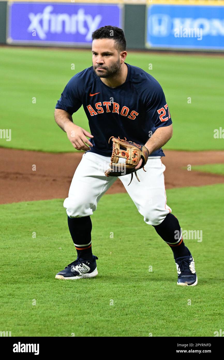Houston Astros second baseman Jose Altuve working his way back from ...