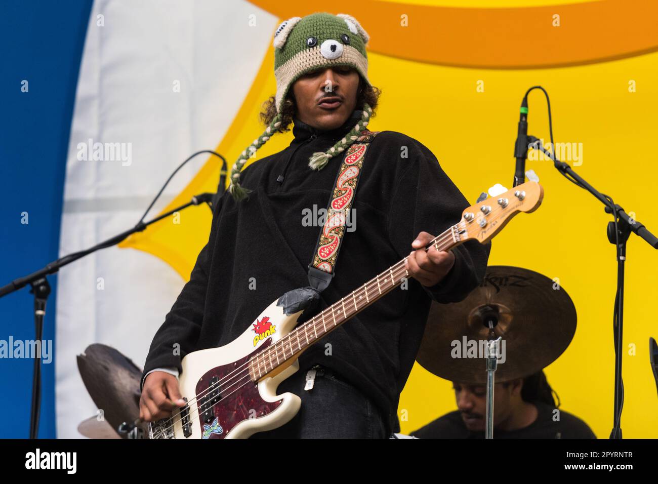 Seattle, USA. 4th May, 2023. An outside free show at the Amazon campus ...