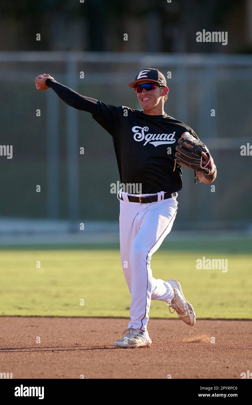 George Lombard Jr. (21) of Gulliver Prep High School in Miami, Florida ...
