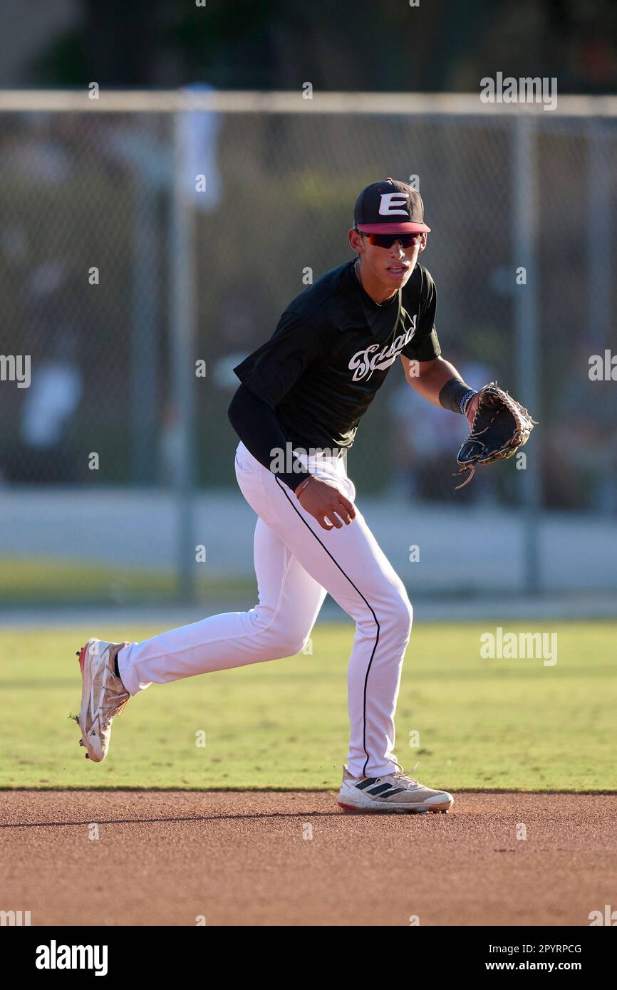George Lombard Jr. (21) of Gulliver Prep High School in Miami, Florida ...