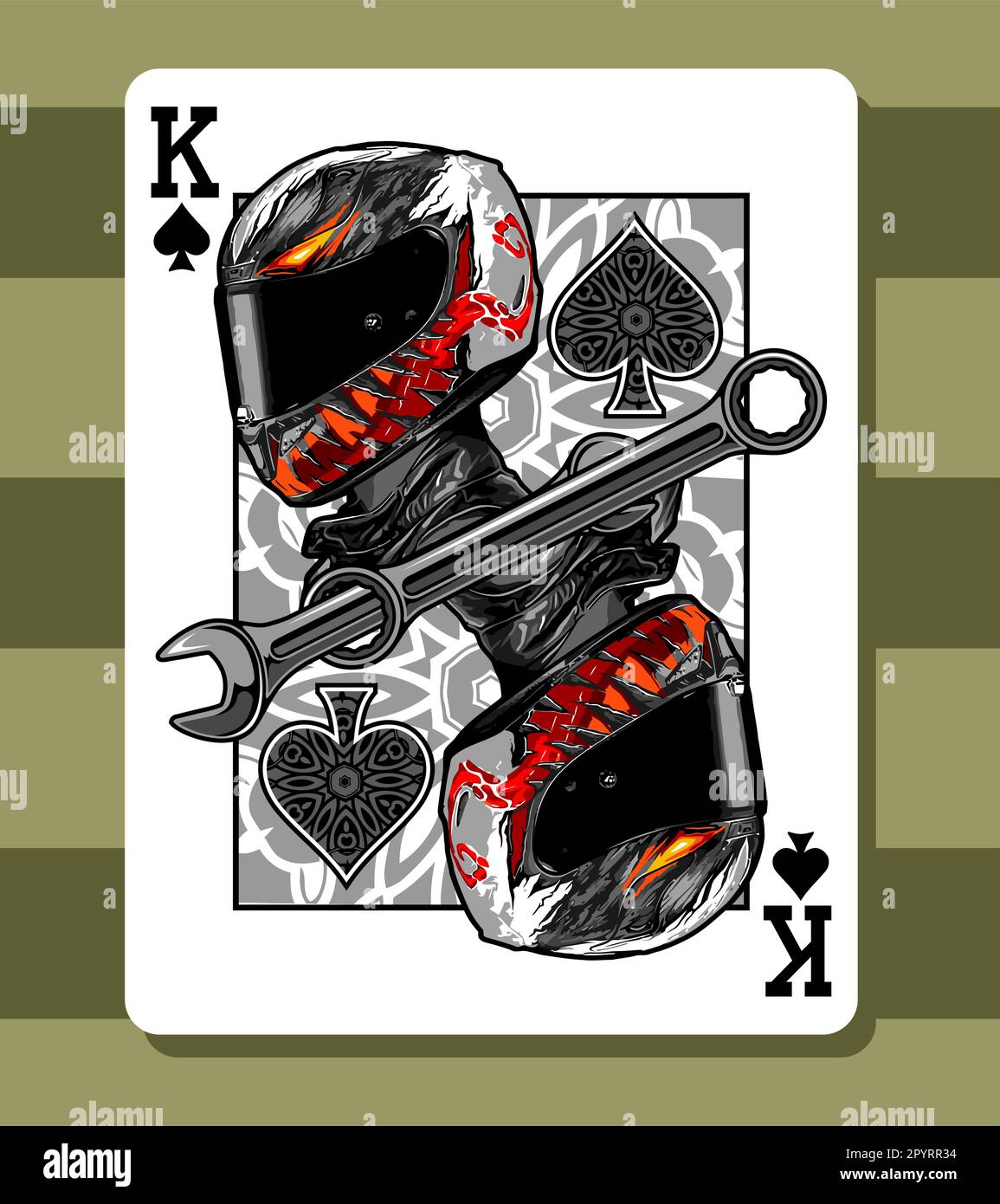 playing cards vector template Stock Vector Image & Art - Alamy