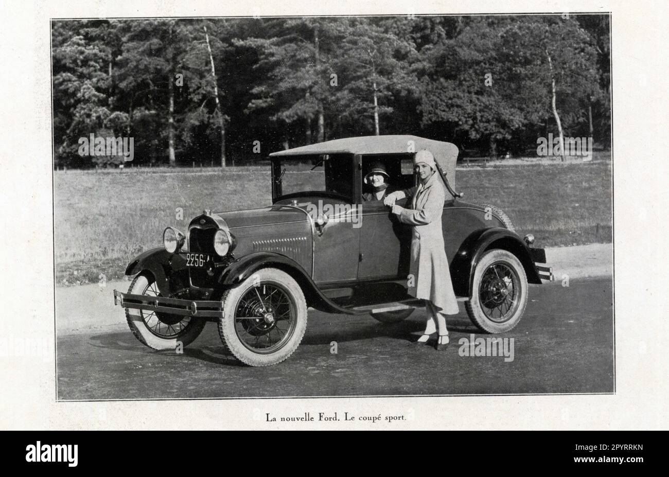 La nouvelle Ford, le coupé sport, 1929 Stock Photo - Alamy