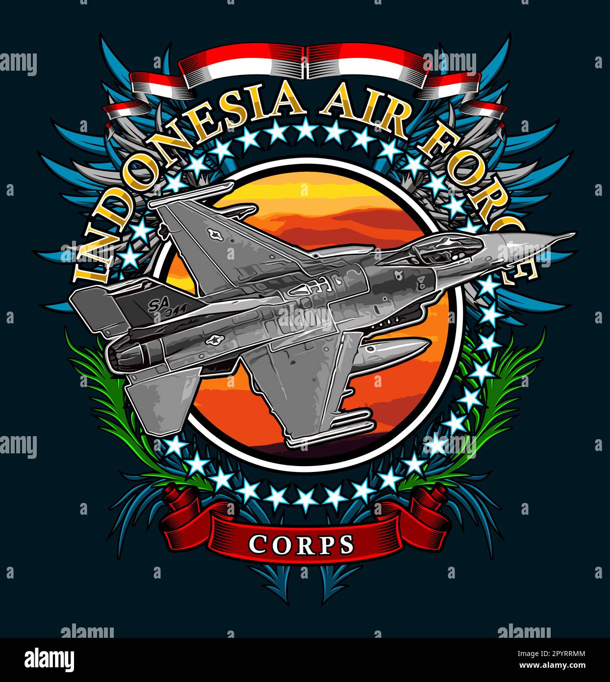 fighter plane vector template Stock Vector Image & Art - Alamy