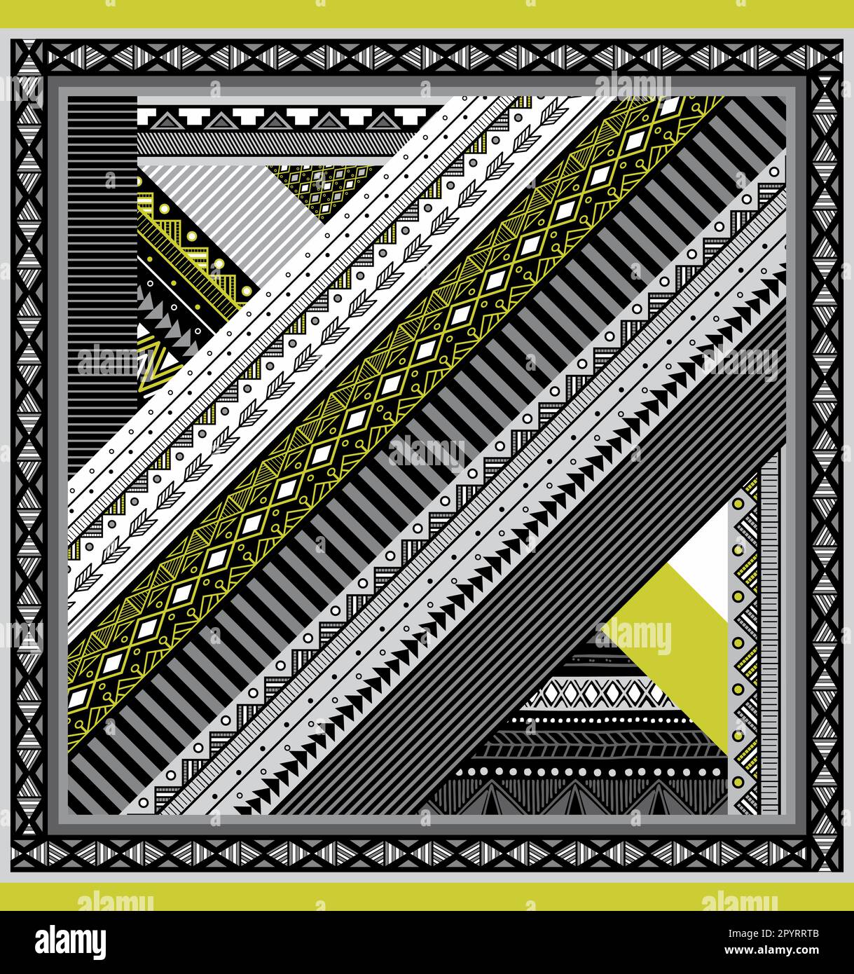 ethnic pattern vector template Stock Vector Image & Art - Alamy