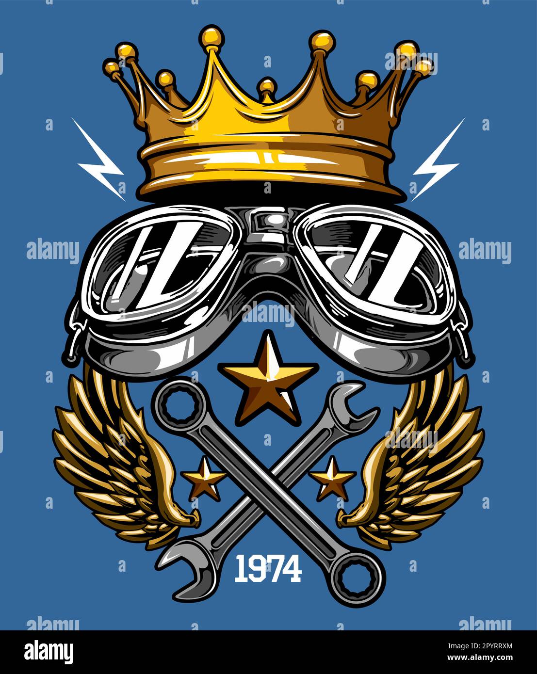 motorcycle club logo Stock Vector Image & Art - Alamy