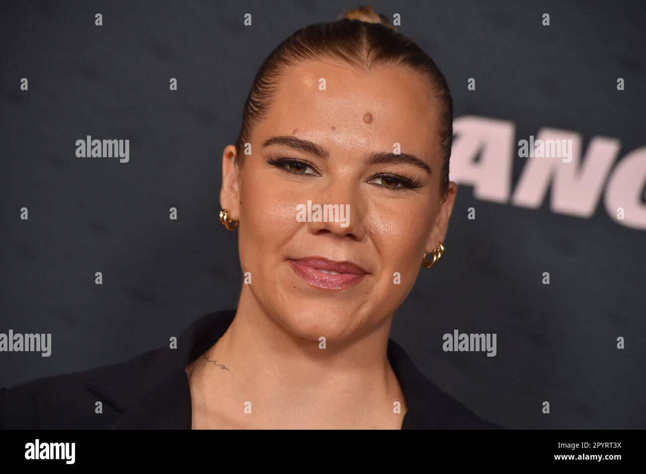 Merritt Mathias arrives at the premiere of "Angel City,"Thursday, May 4 ...