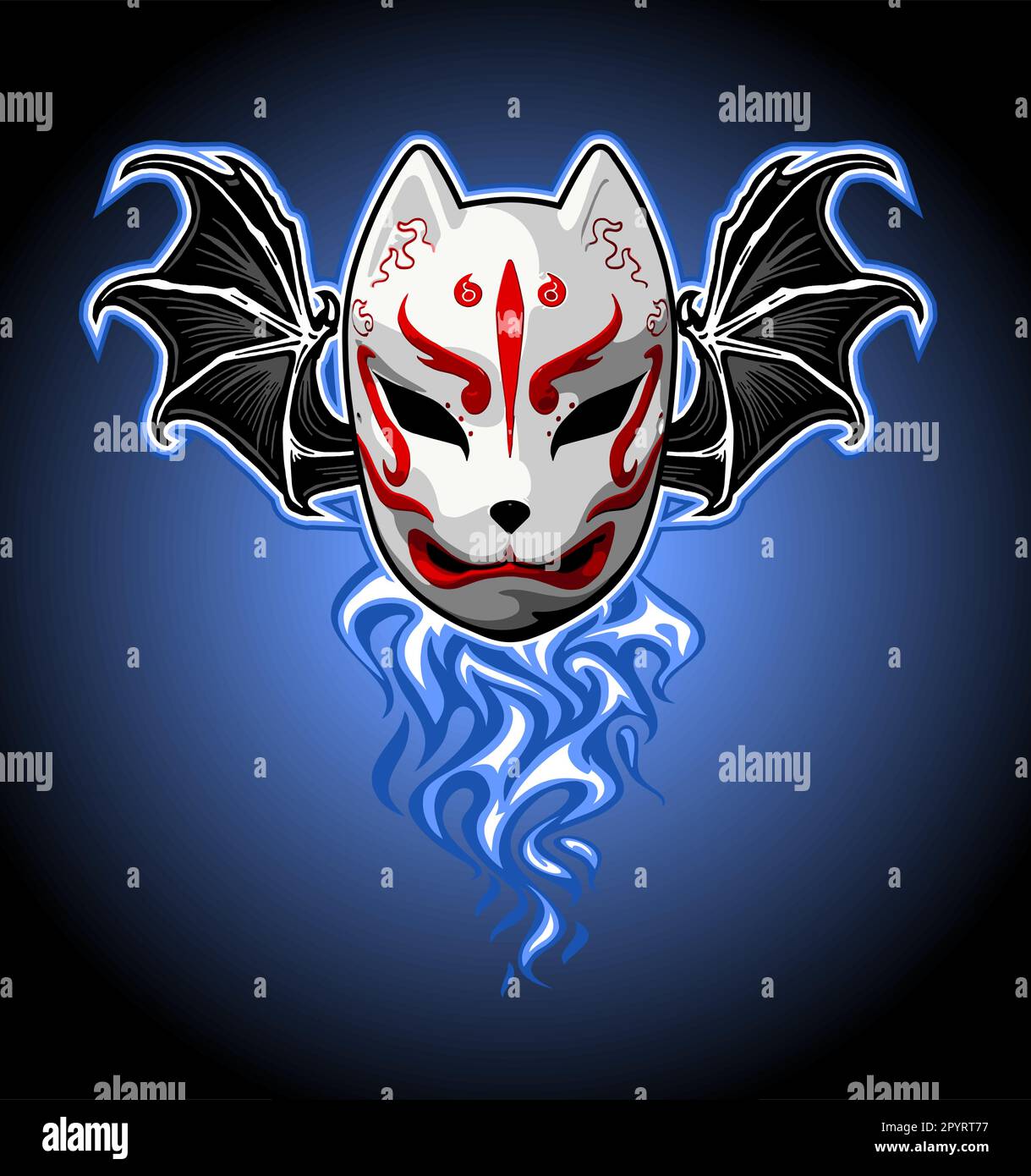 Demon dragon vampire bat wings hi-res stock photography and images - Alamy