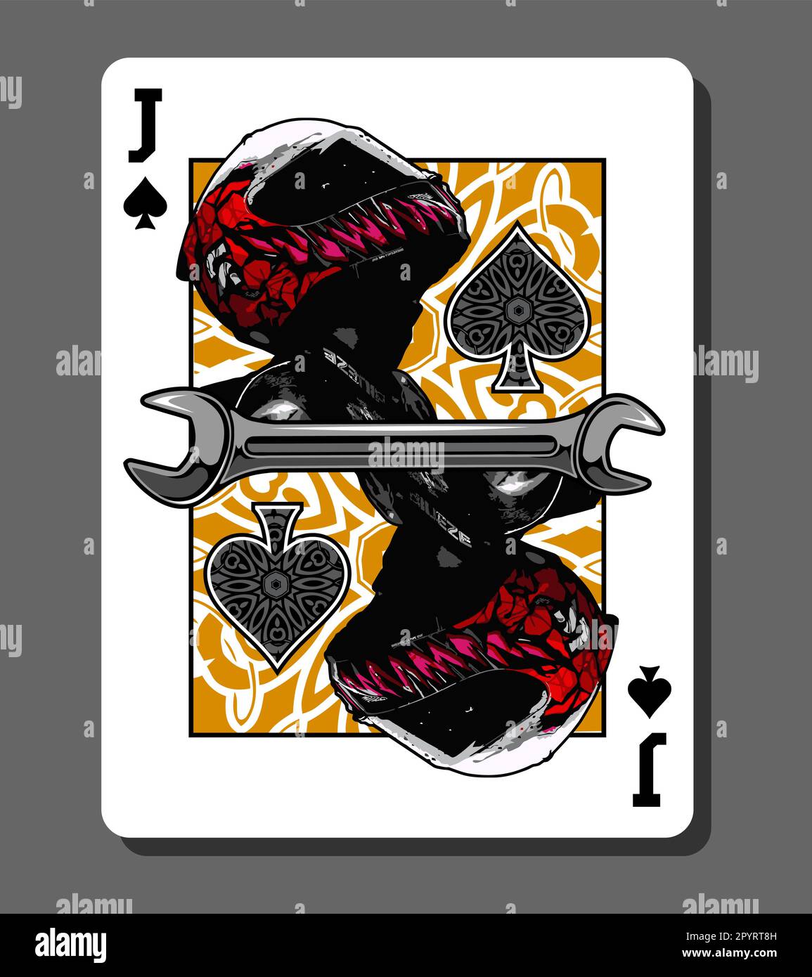 playing cards vector template Stock Vector Image & Art - Alamy