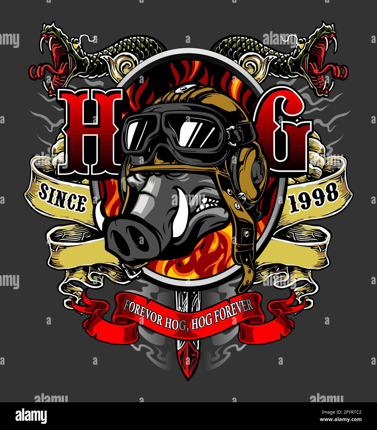 motorcycle club logo Stock Vector Image & Art - Alamy