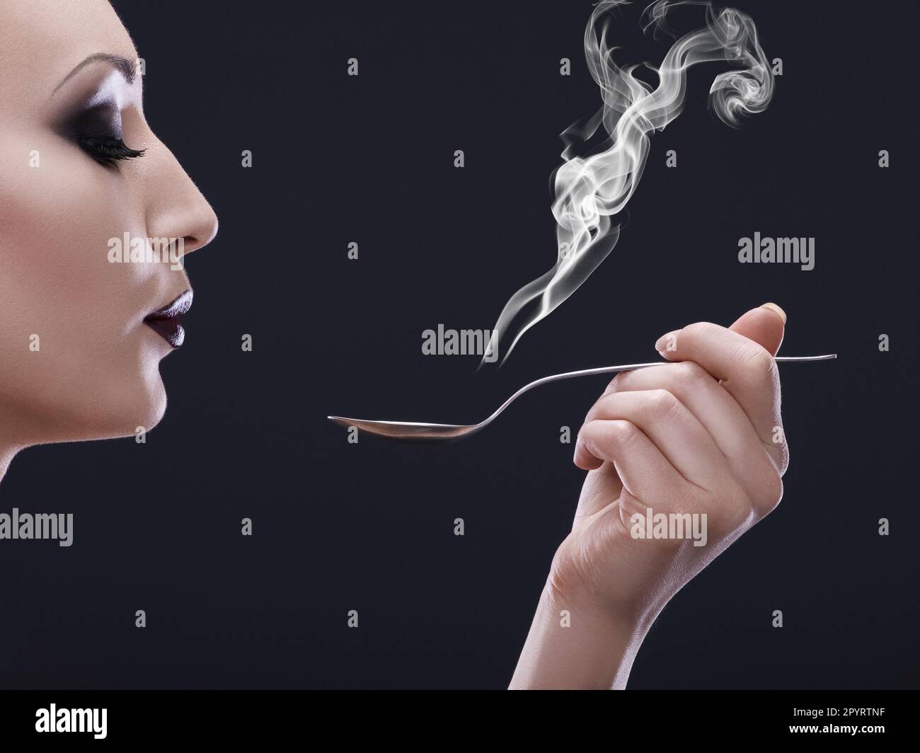 Sexy Girls Blowing Smoke