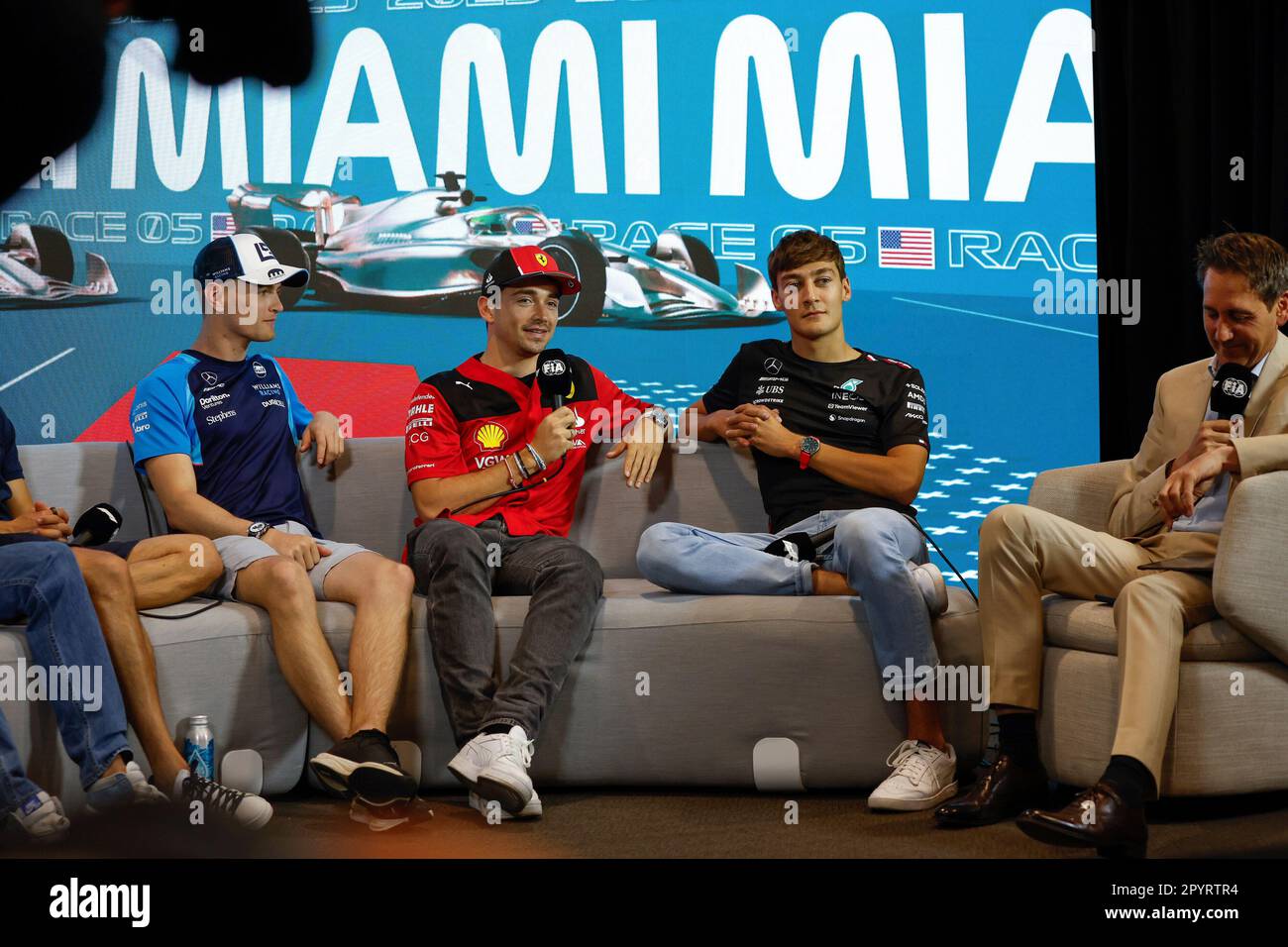 Miami, USA. 4th May, 2023. #2 Logan Sargeant (USA, Williams Racing ...