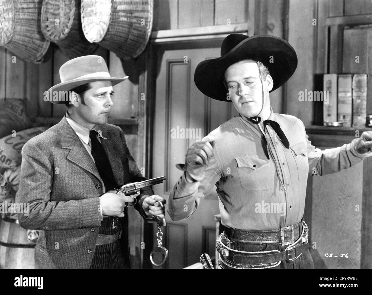 DICK FORAN in THE CHEROKEE STRIP 1937 director NOEL M. SMITH producer ...