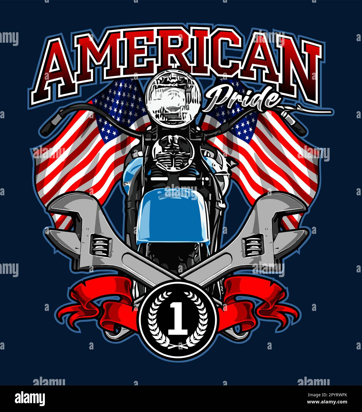 classic motorcycle vector template Stock Vector Image & Art - Alamy