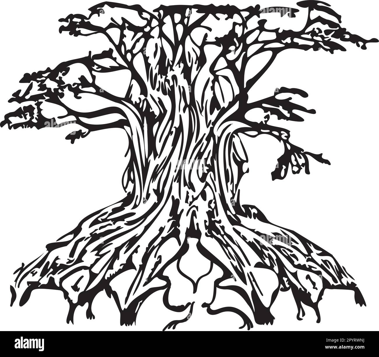 Leafless vector vectors Cut Out Stock Images & Pictures - Alamy